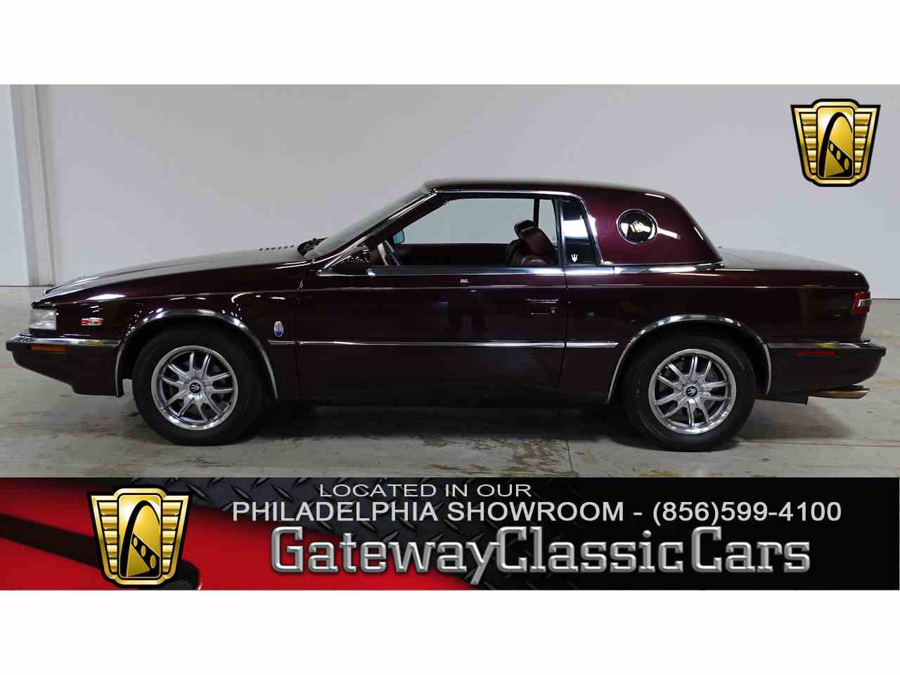 1989 Chrysler TC by Maserati for Sale | ClassicCars.com | CC-971739
